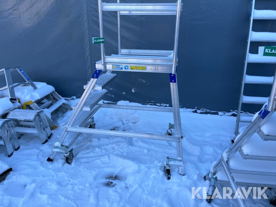 Platformsstige Zarges 41973, Allerød, Klaravik auktioner