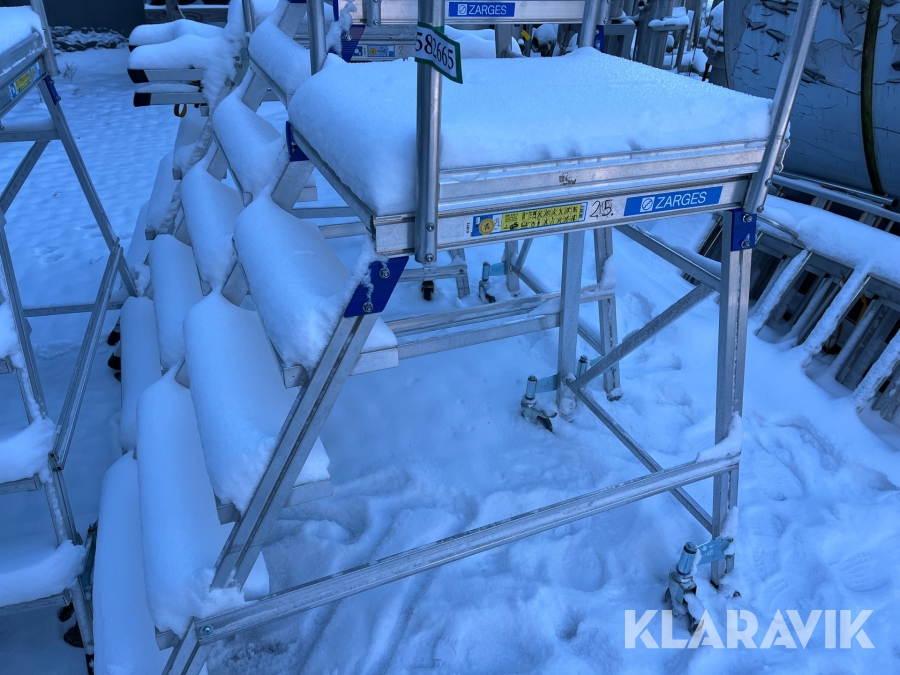 Platformsstige Zarges 41973, Allerød, Klaravik auktioner