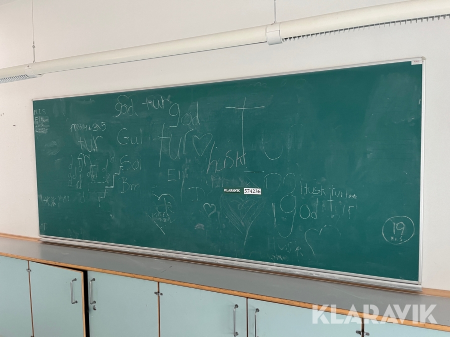 Kridt tavle Borks, København, Klaravik auktioner