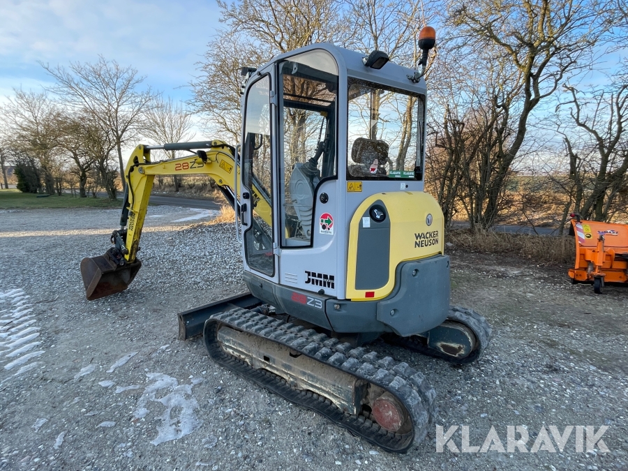 Gravemaskine Wacker Neuson 28Z3, Nordfyns, Klaravik auktione