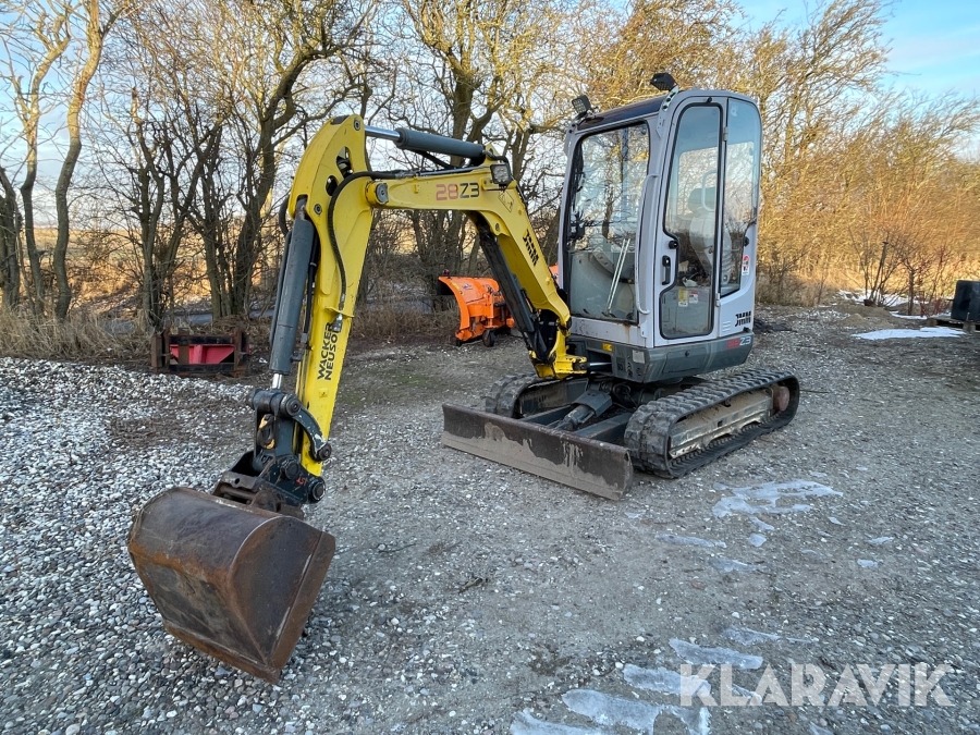 Gravemaskine Wacker Neuson 28Z3, Nordfyns, Klaravik auktione