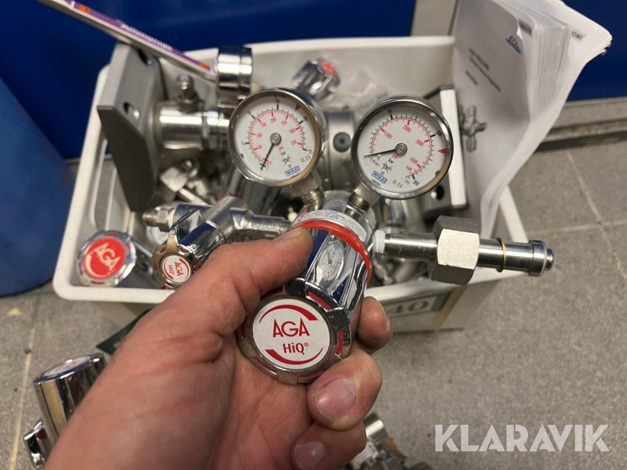 Gasventiler AGA Ventiler, Herlev, Klaravik auktioner