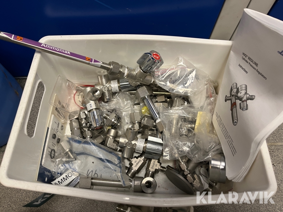 Gasventiler AGA Ventiler, Herlev, Klaravik auktioner