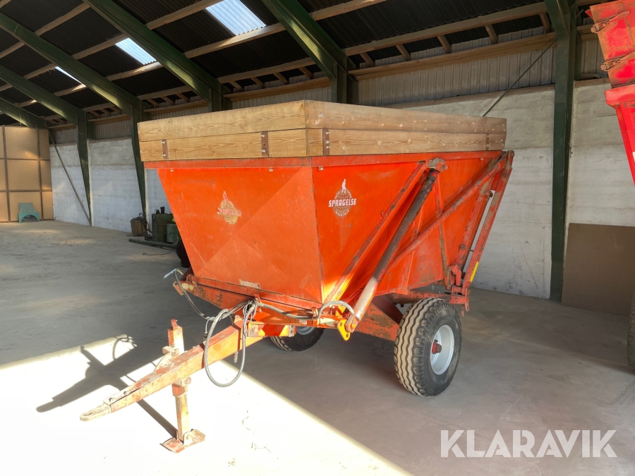 Vogn Spragelse 4000kg, Næstved, Klaravik auktioner