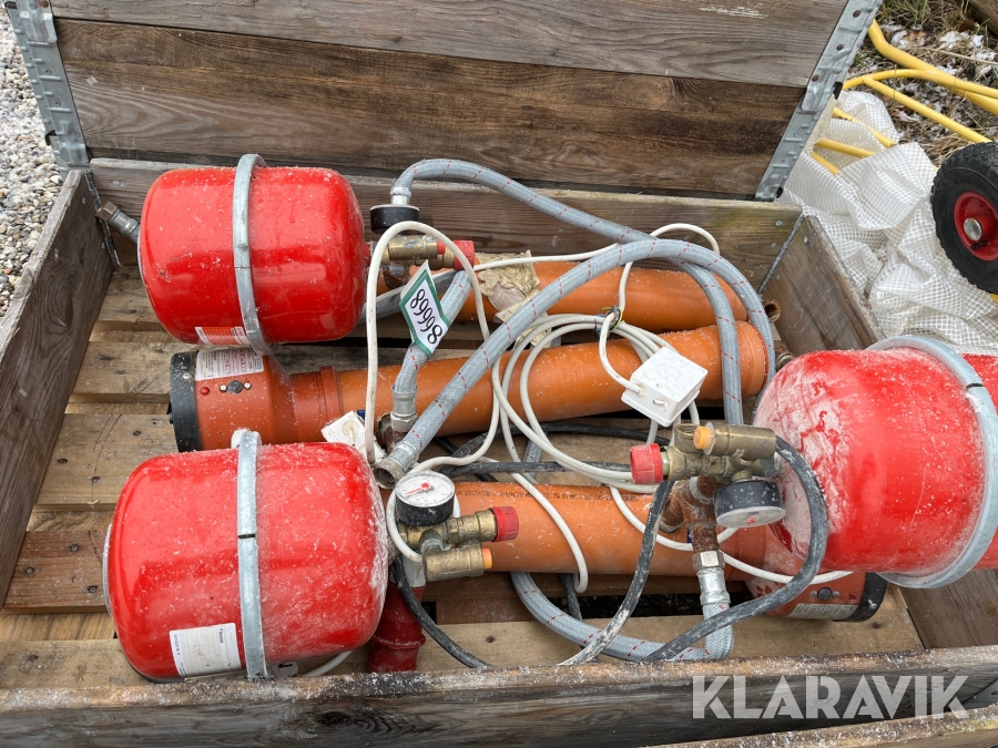 Varmevekslere x3 Metro Therm Type 7000, Helsingør, Klaravik
