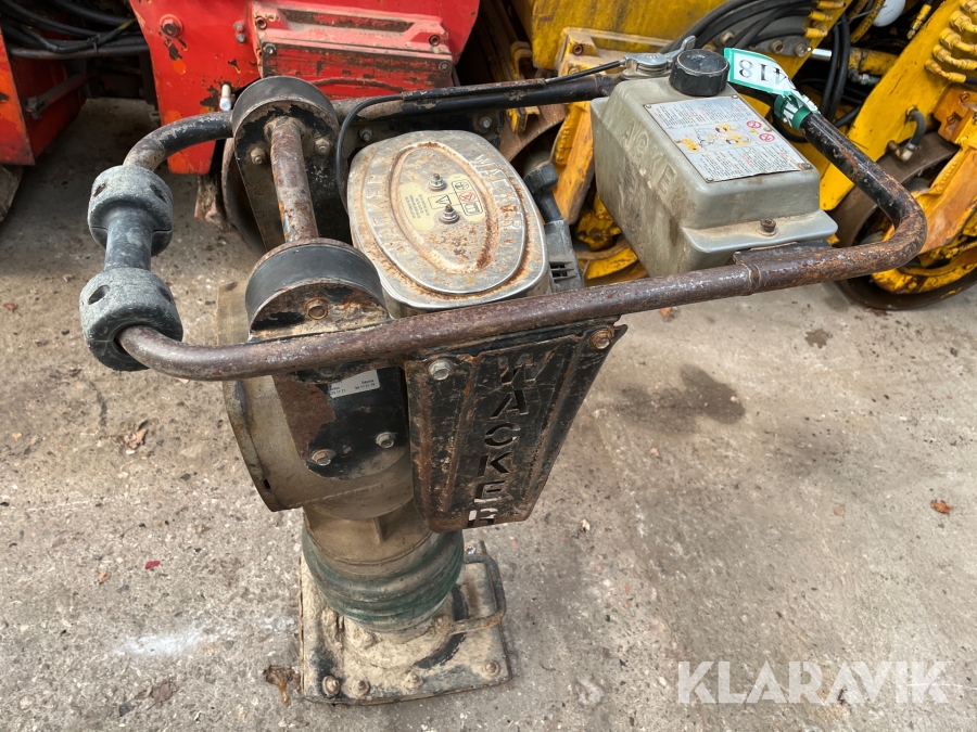 Jordloppe Wacker BS60Y, Gribskov, Klaravik auktioner