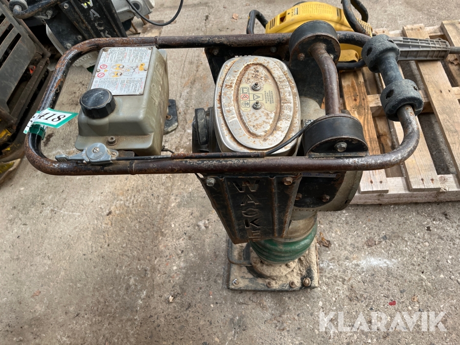 Jordloppe Wacker BS60Y, Gribskov, Klaravik auktioner