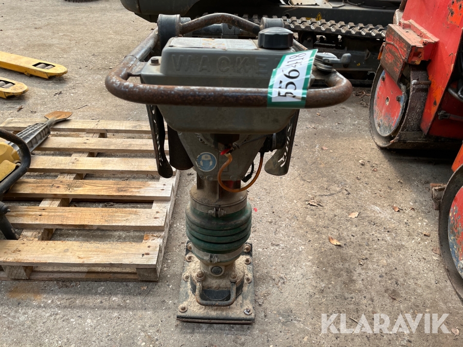Jordloppe Wacker BS60Y, Gribskov, Klaravik auktioner
