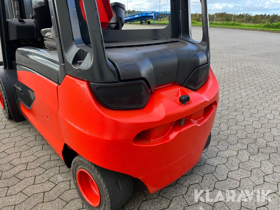 El truck Linde E35L-01, Varde, Klaravik auktioner