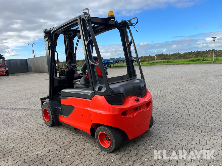 El truck Linde E35L-01, Varde, Klaravik auktioner