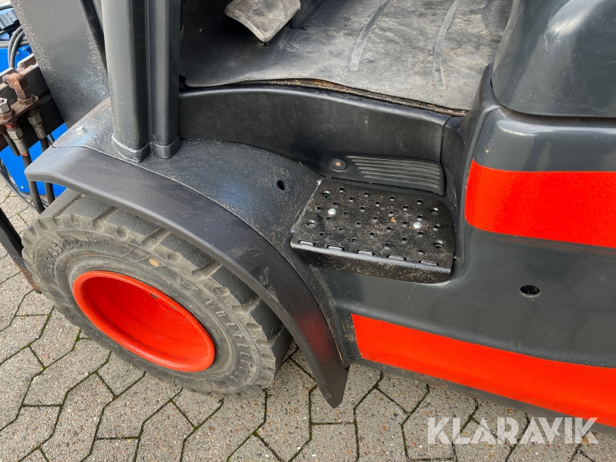 El truck Linde E35L-01, Varde, Klaravik auktioner