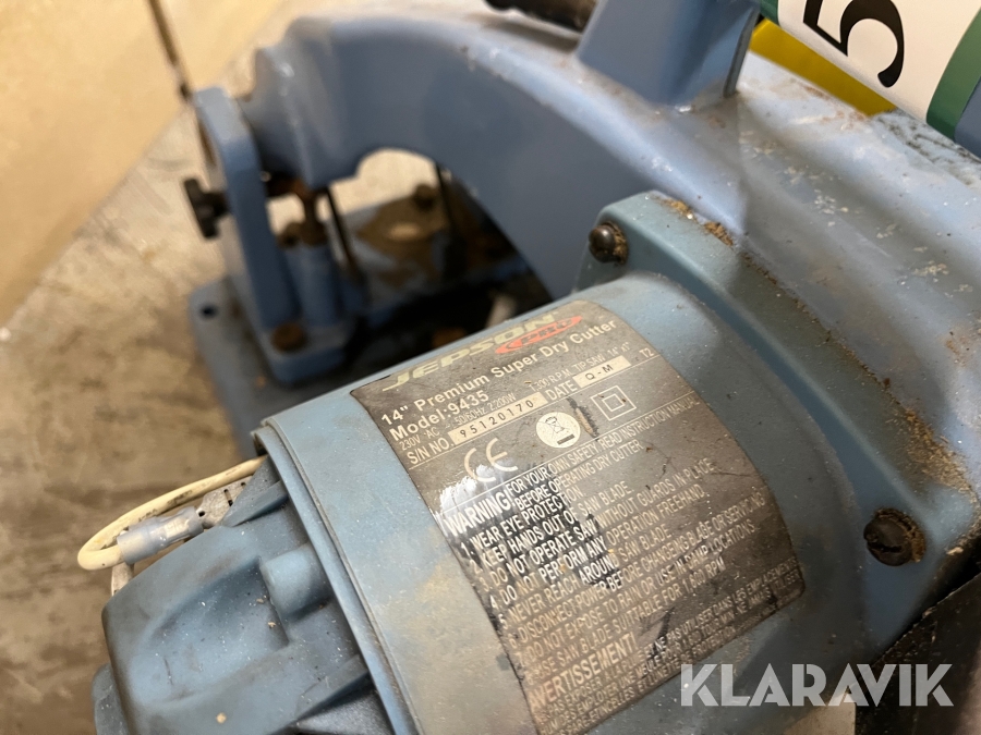 Kap save Jepson Dry cutter, Roskilde, Klaravik auktioner