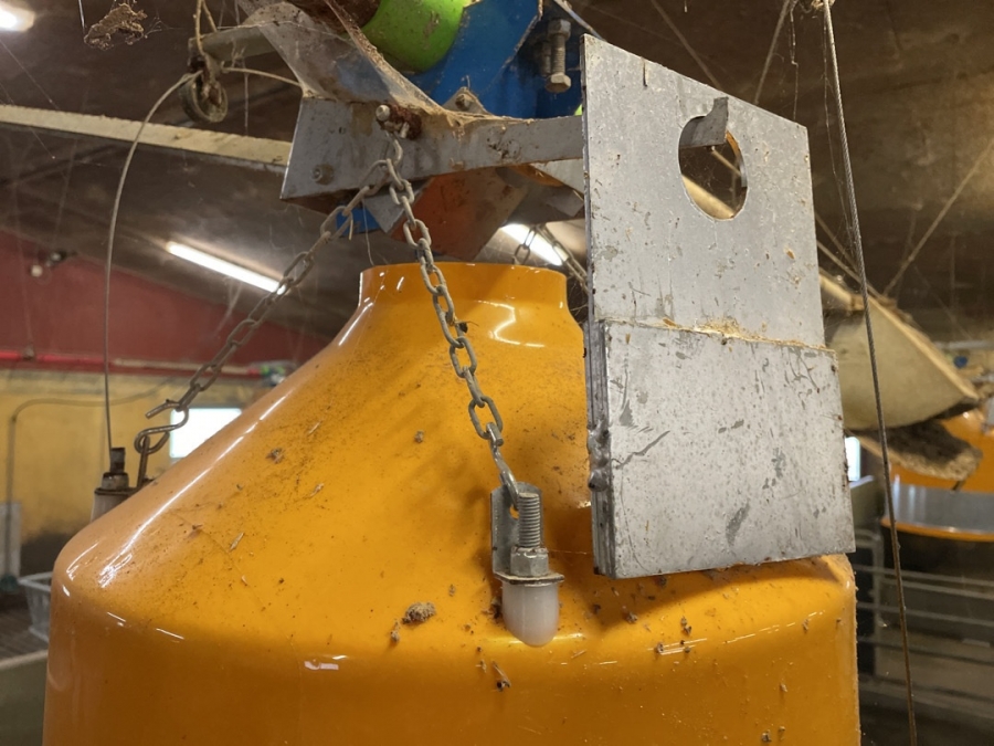 Gulvfoder automater 10stk.