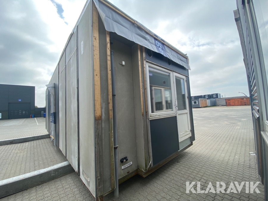 Modul med kontor og 2 toilletter, Ringsted, Klaravik auktion