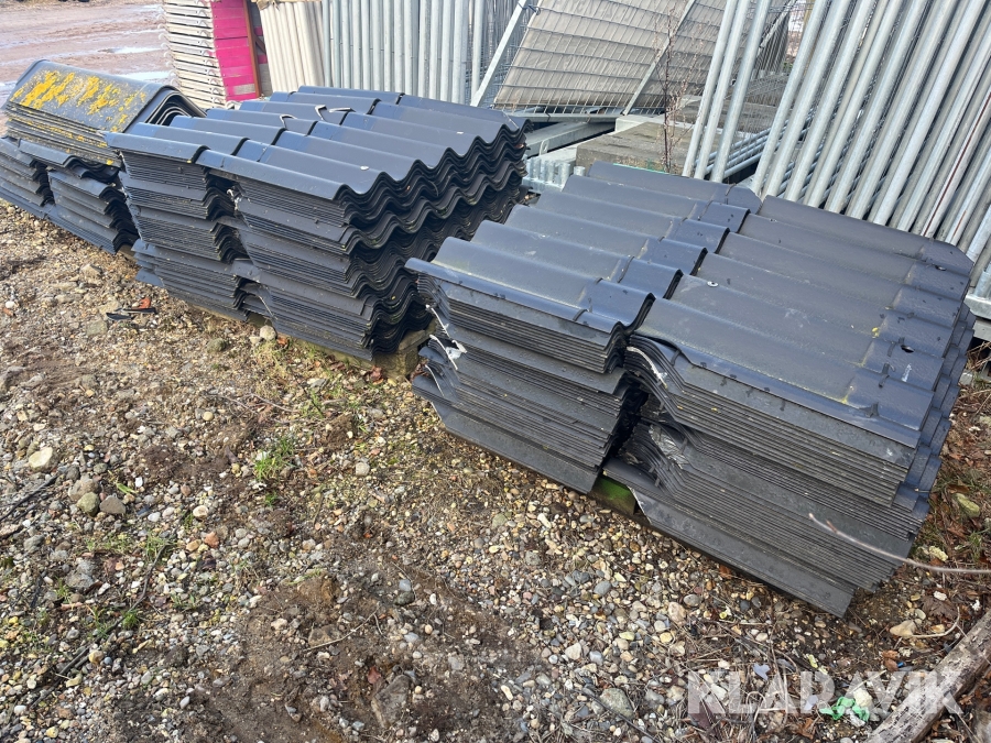 Tagplader 3 paller, Ringkøbing-Skjern, Klaravik auktioner