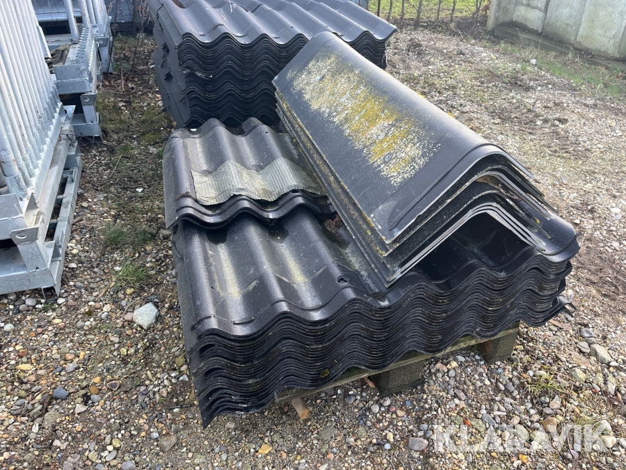 Tagplader 3 paller, Ringkøbing-Skjern, Klaravik auktioner