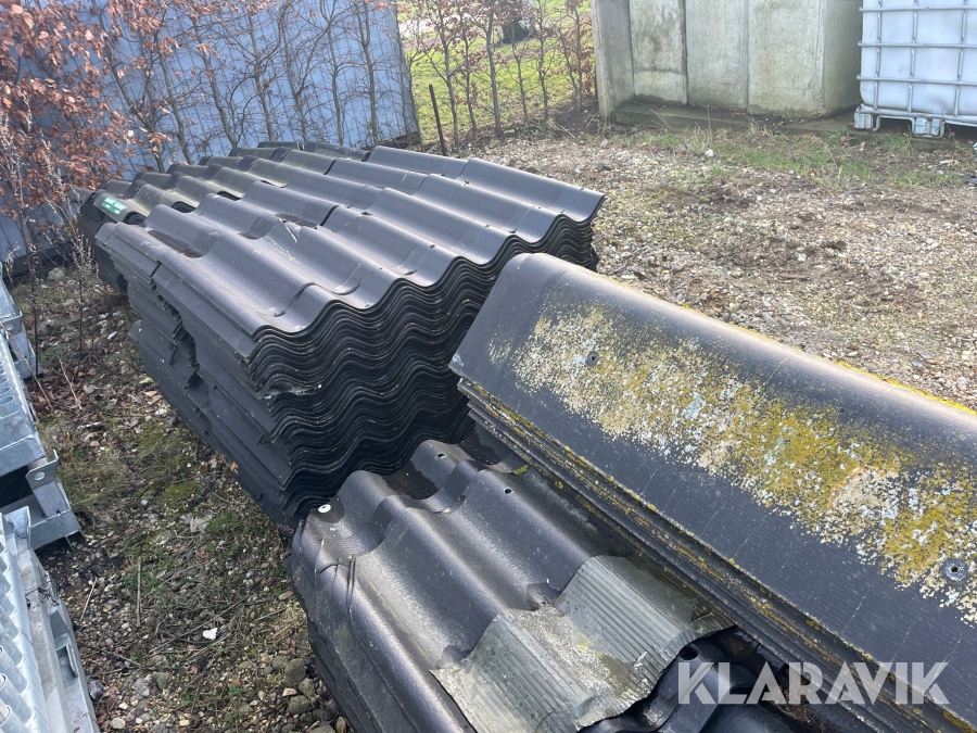 Tagplader 3 paller, Ringkøbing-Skjern, Klaravik auktioner