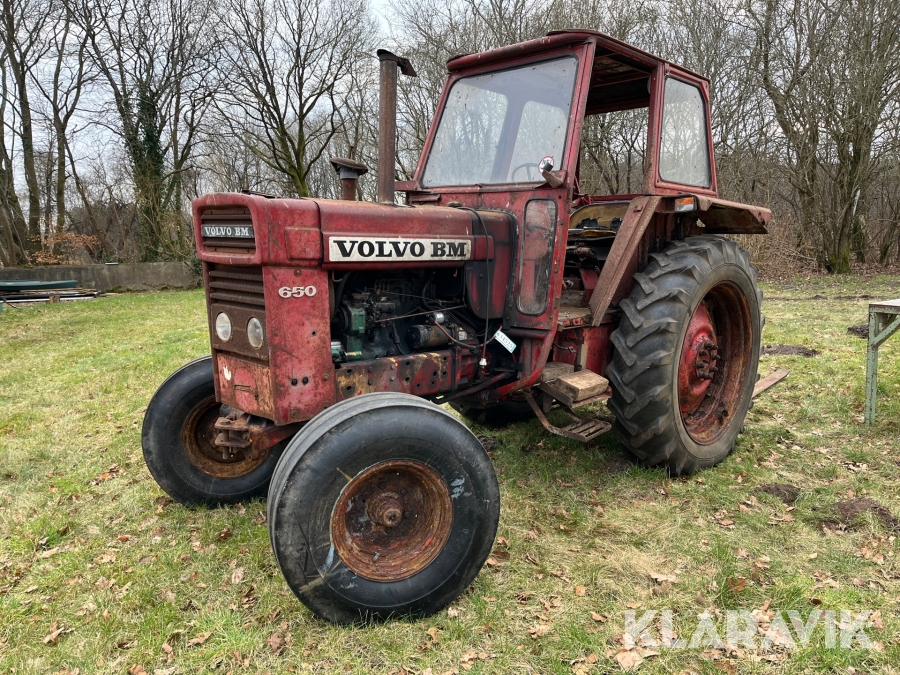 Traktor Volvo BM 650, Ringkøbing-Skjern, Klaravik auktioner