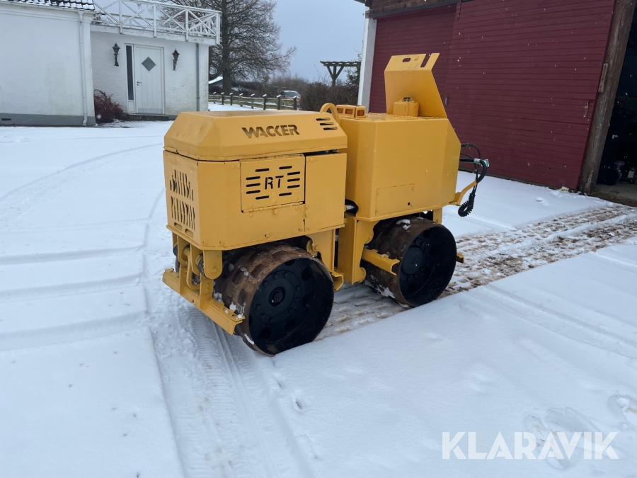 Råjordskompakter Wacker RT820, Kolding, Klaravik auktioner