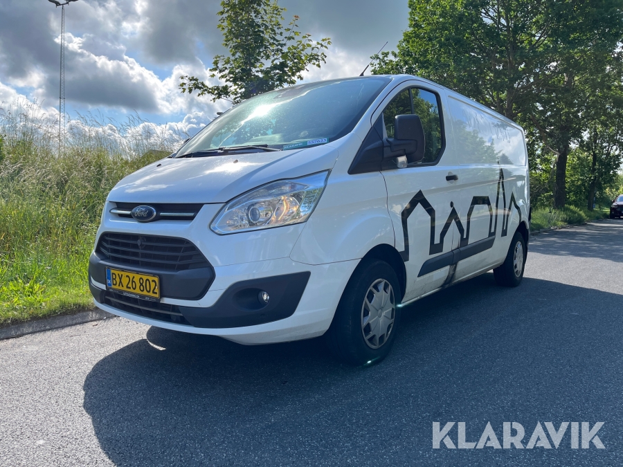 Varebil Ford Transit Custom, Holbæk, Klaravik auktioner