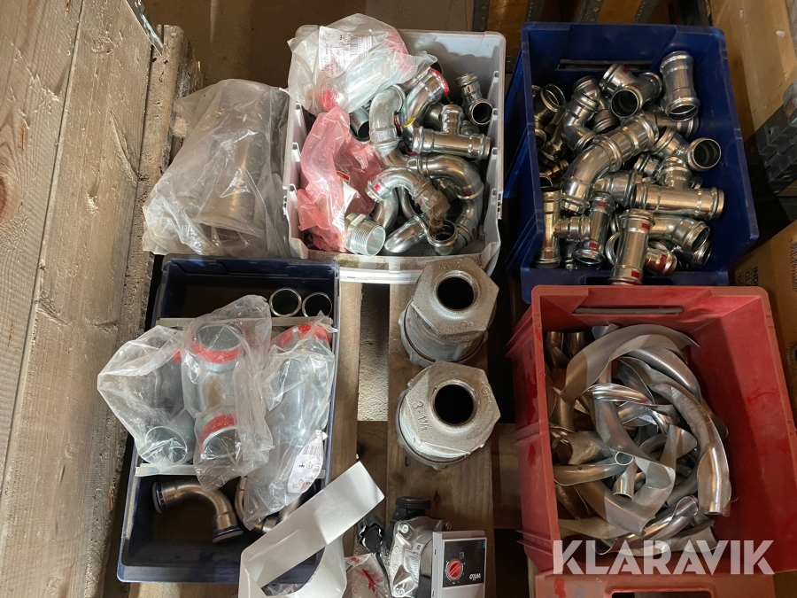 Diverse fittings, Haderslev, Klaravik auktioner