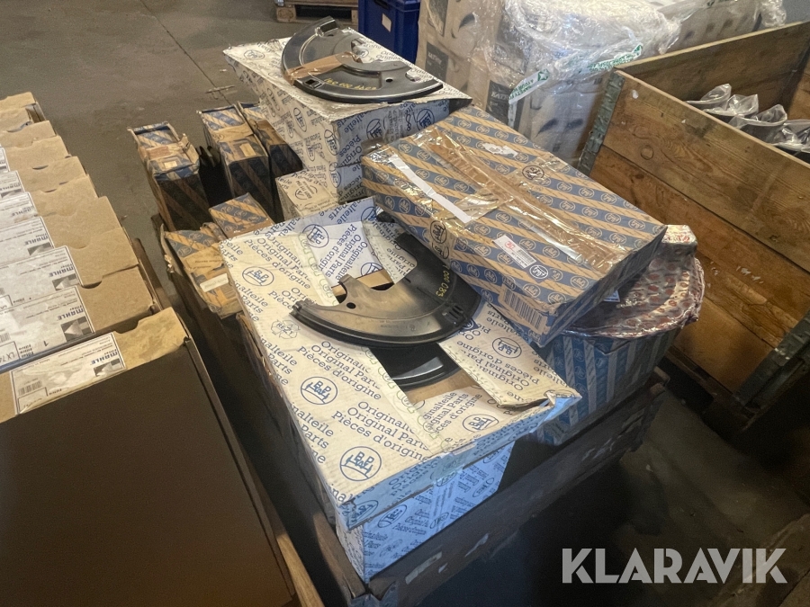 Ankerplader Blandet Lastbil, Odense, Klaravik auktioner