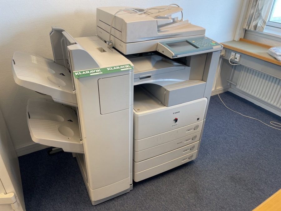 Sort/hvid printer/kopimaskine