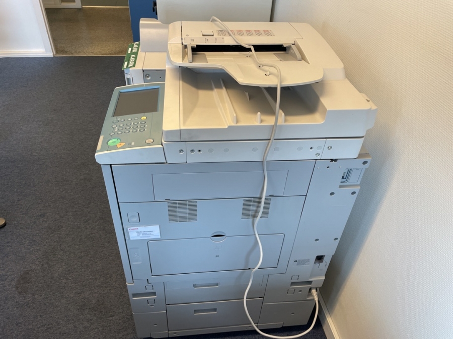 Sort/hvid printer/kopimaskine