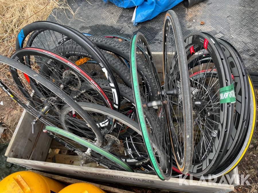 Blandet lot cykelhjul, Hørsholm, Klaravik auktioner