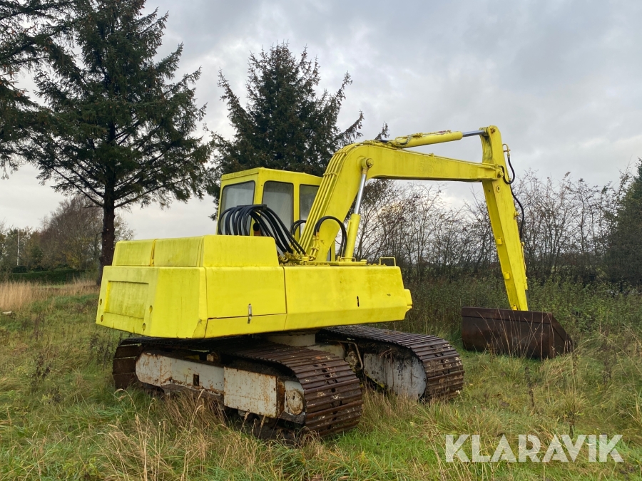 Gravemaskine Hymac 580 D, Brønderslev, Klaravik auktioner