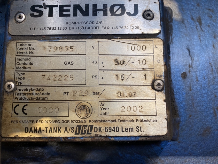 Klaravik Auktioner | Stempel kompressor