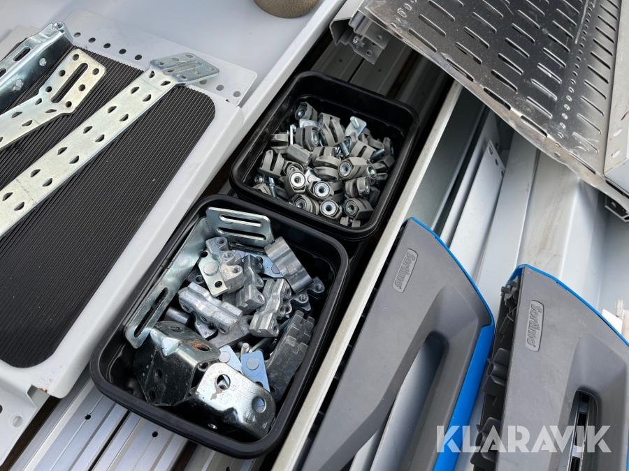 Overskud bilindretning Sortimo, Skive, Klaravik auktioner