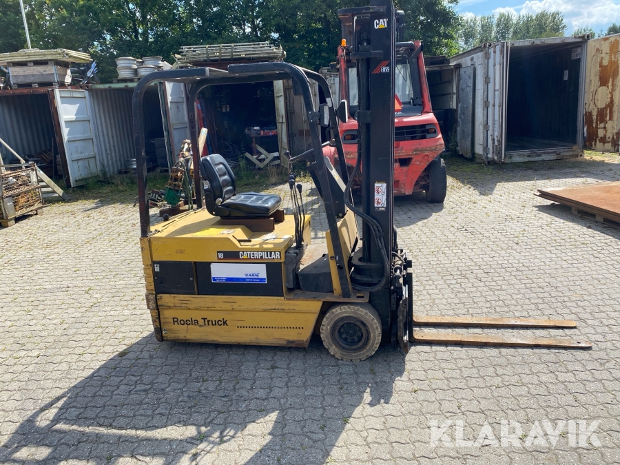 El truck Caterpillar 18 rocla truck, Favrskov, Klaravik aukt