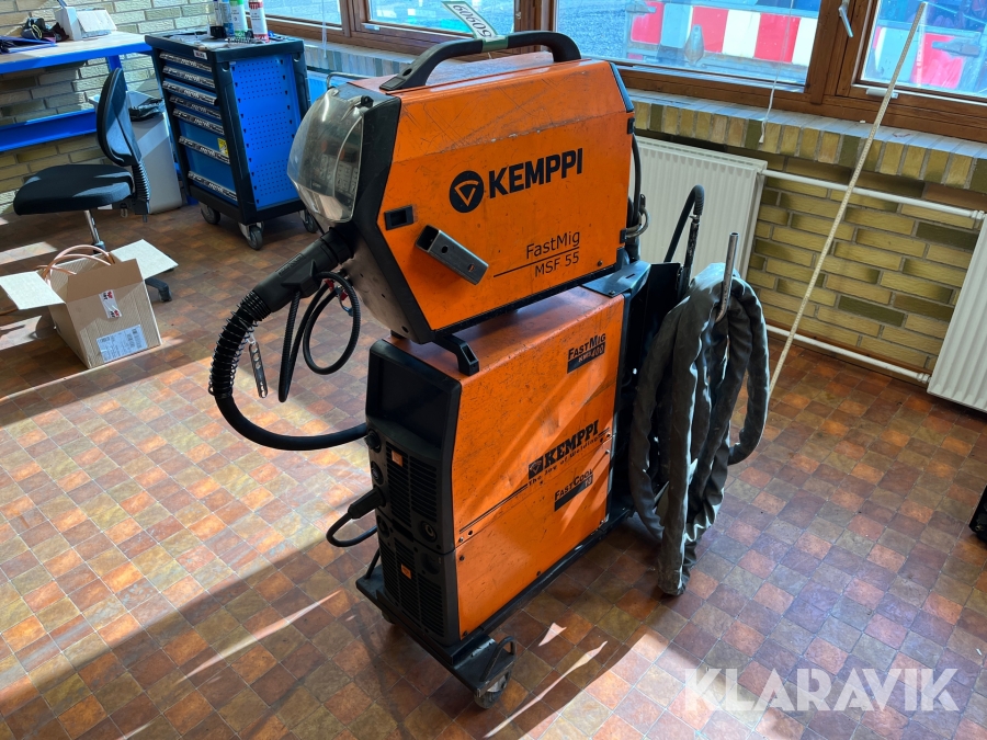 MIG/MAG Svejsemaskine Kemppi FastMig MSF55 og KMS 400, Maria