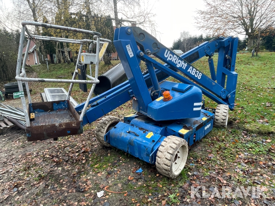 Bomlift UpRight AB38, Middelfart, Klaravik auktioner
