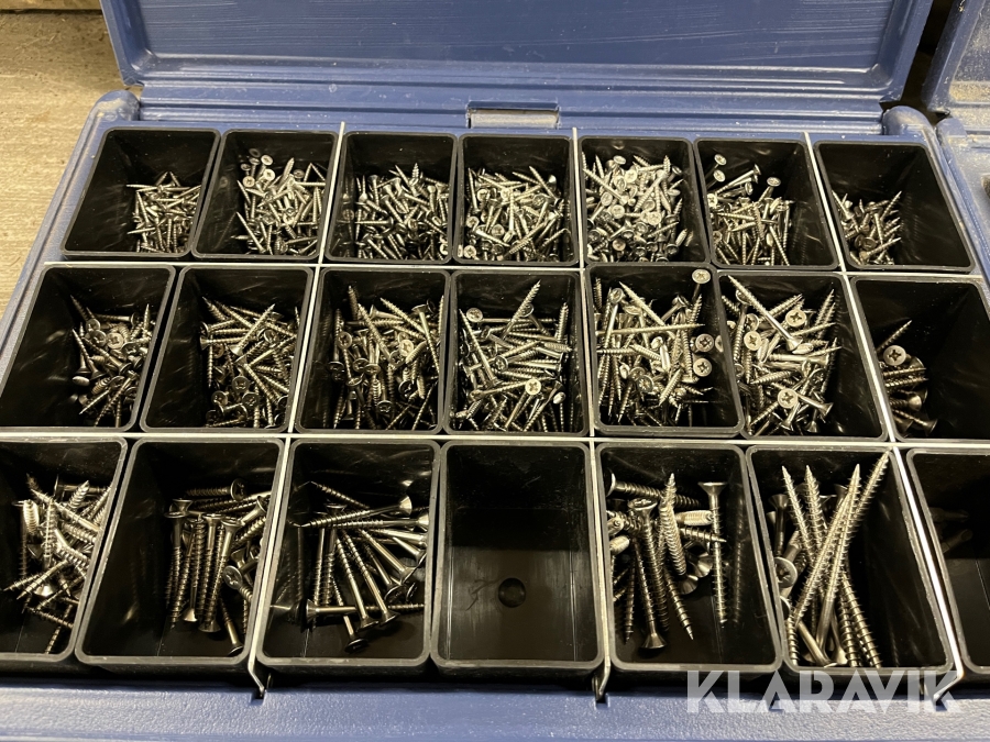 Skruesortiment Berner, Roskilde, Klaravik auktioner