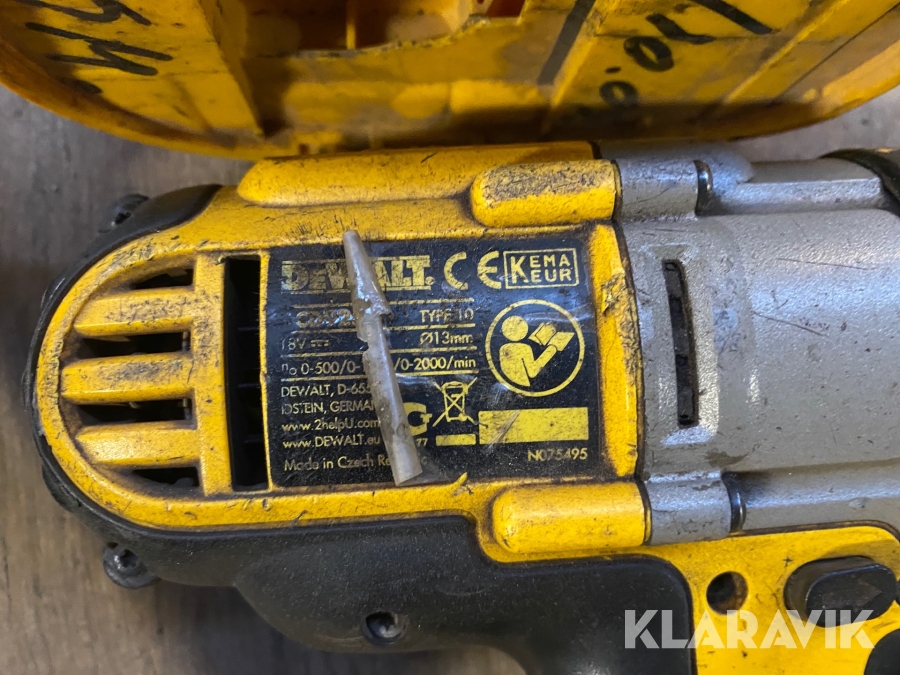 Diverse dewalt maskiner Dewalt, Ikast-Brande, Klaravik aukti