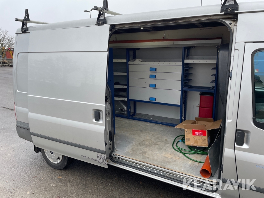 Kassebil Ford Transit 115 T300, Vordingborg, Klaravik auktio