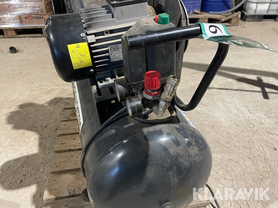 Kompressor NUAIR V400, Hedensted, Klaravik auktioner