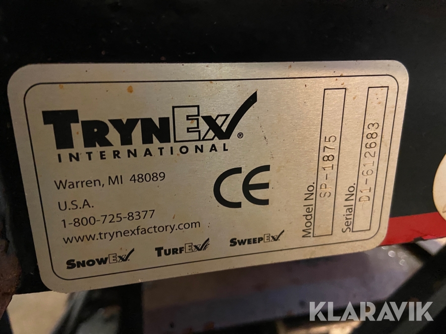 Saltspræder Tryner SP-1875, Ringkøbing-Skjern, Klaravik aukt