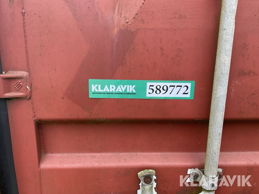 20 fods container Sicom 1CC OT 30/92, Vejen, Klaravik auktio
