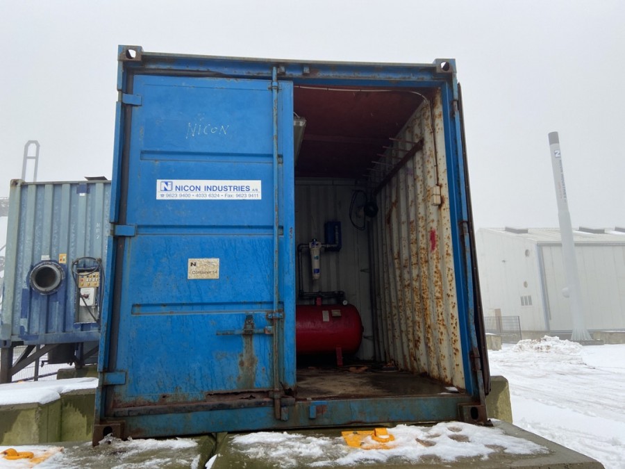 Kompressor container