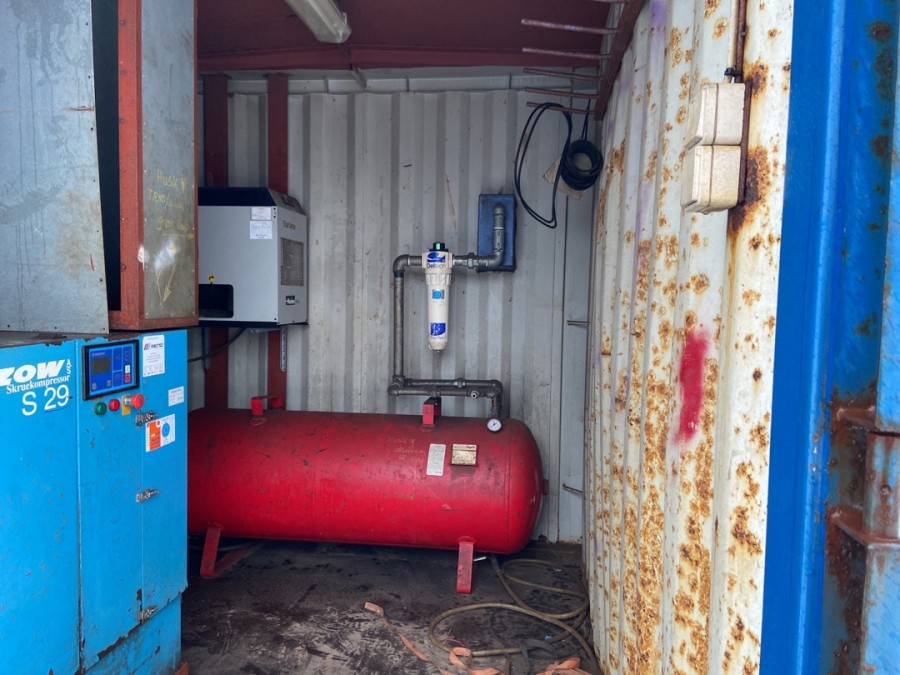 Kompressor container