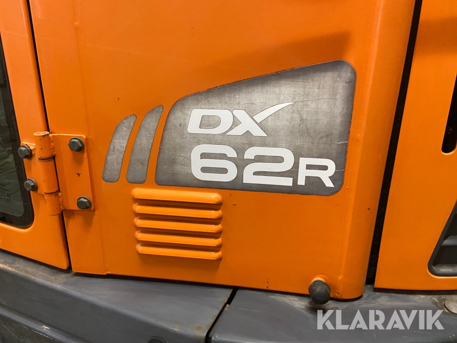 Gravemaskine DOOSAN DX 62R, Langeland, Klaravik auktioner