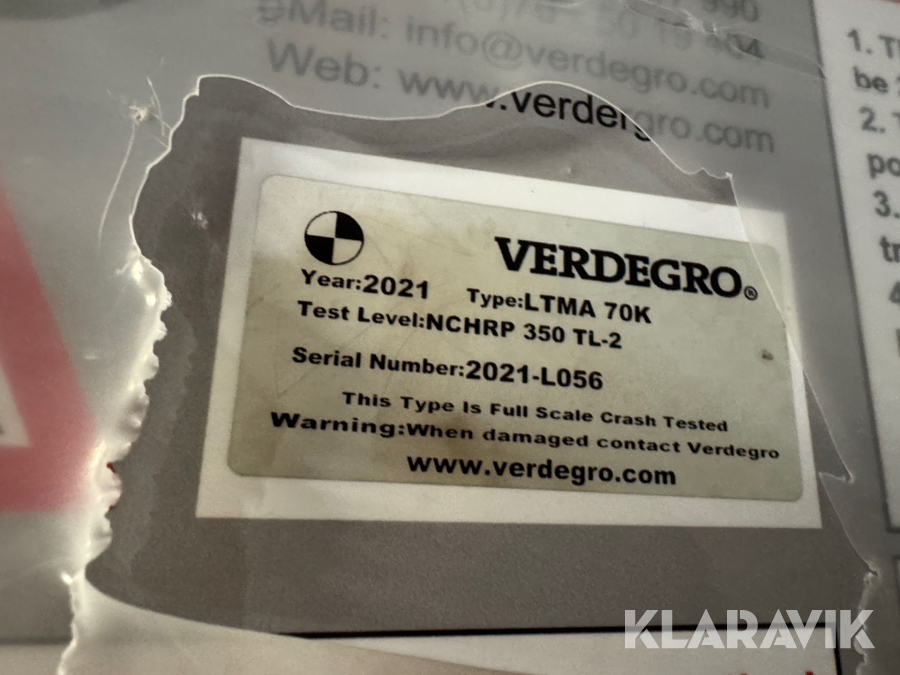 TMA Verdegro LTMA 70K, Assens, Klaravik auktioner