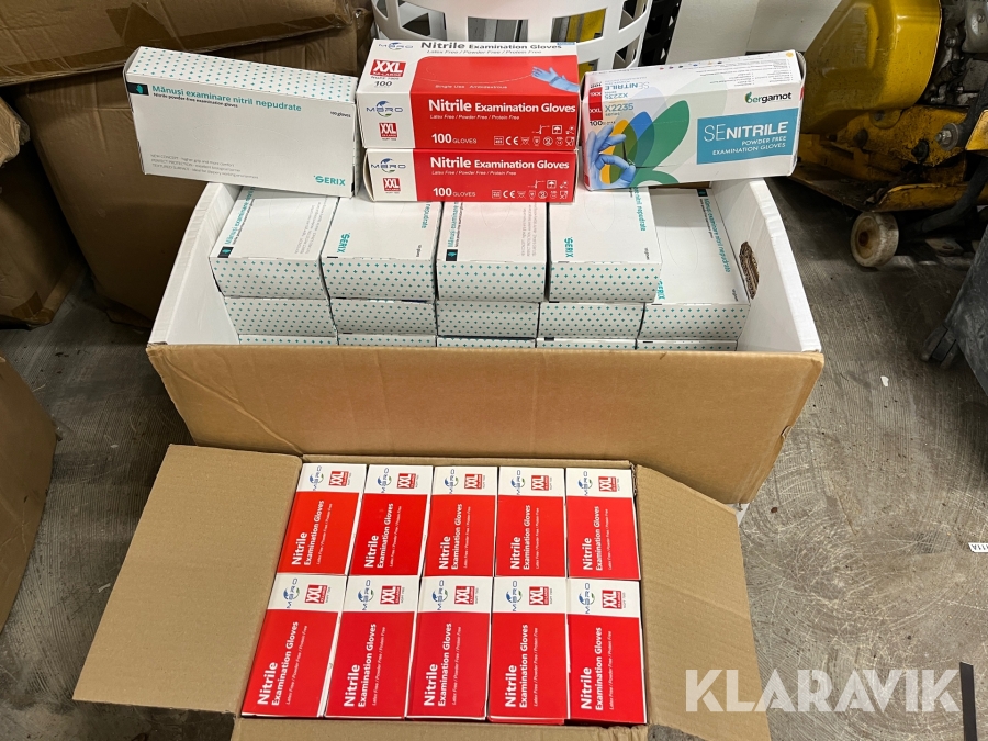 Nitrilhandsker str. XXL Serix, MBRO, Bergamot, Roskilde, Kla