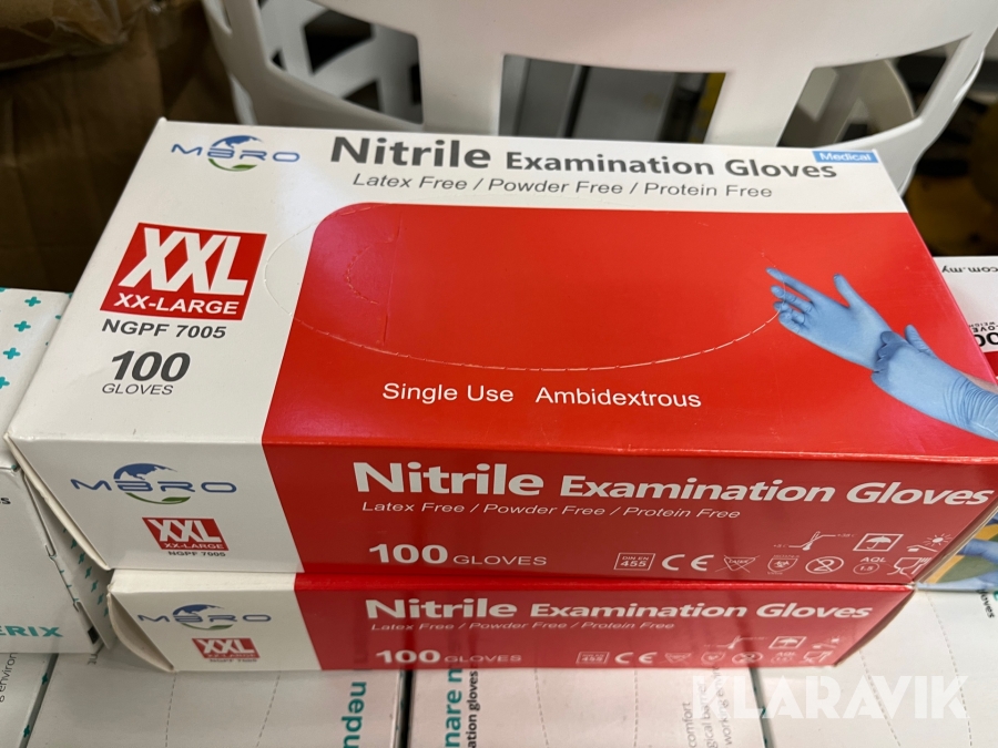 Nitrilhandsker str. XXL Serix, MBRO, Bergamot, Roskilde, Kla