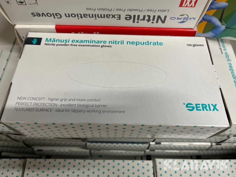 Nitrilhandsker str. XXL Serix, MBRO, Bergamot, Roskilde, Kla