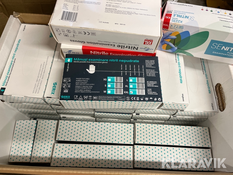 Nitrilhandsker str. XXL Serix, MBRO, Bergamot, Roskilde, Kla