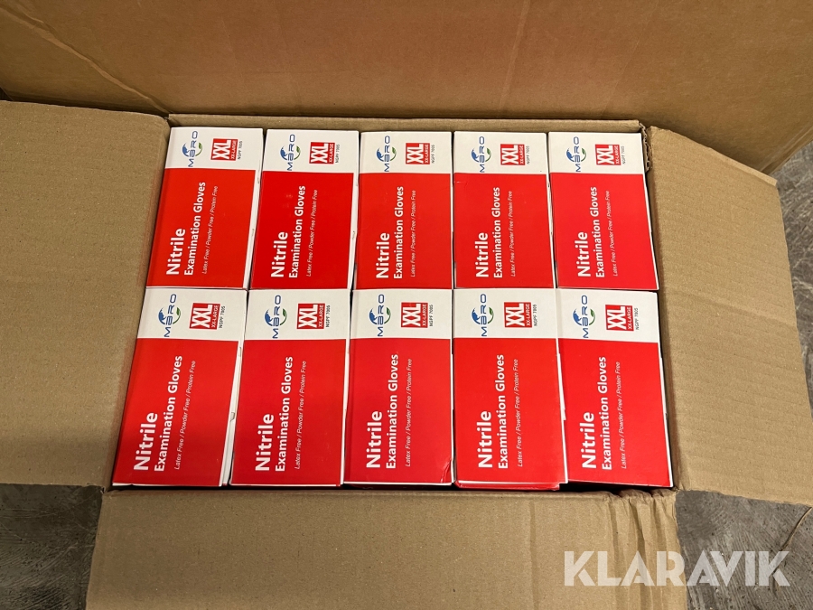 Nitrilhandsker str. XXL Serix, MBRO, Bergamot, Roskilde, Kla